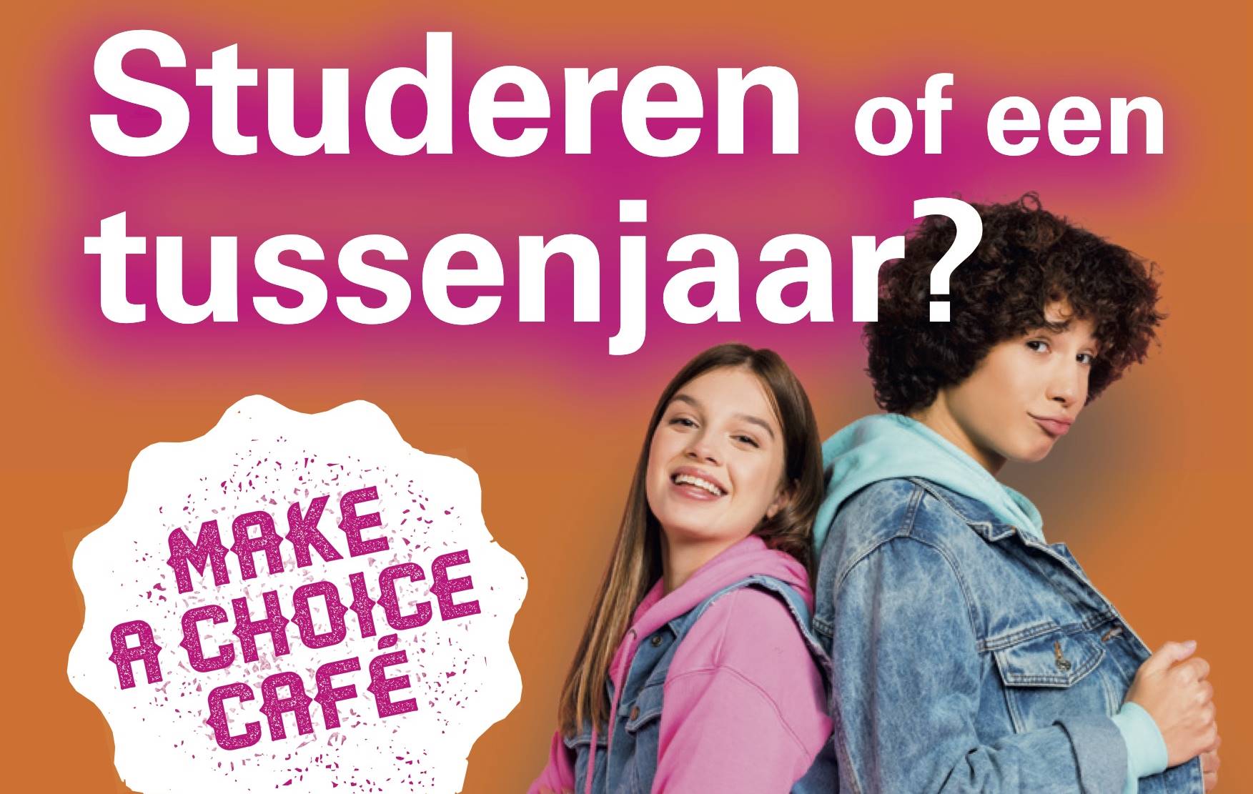 Make a Choice Café: studeren of een tussenjaar? - Medemblik Actueel