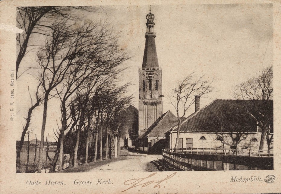 Den Ouden Doosch - De Oude Haven van Medemblik anno 1901 - Medemblik ...