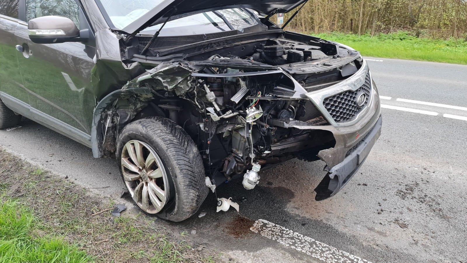 Frontale botsing in Dirkshorn - Medemblik Actueel