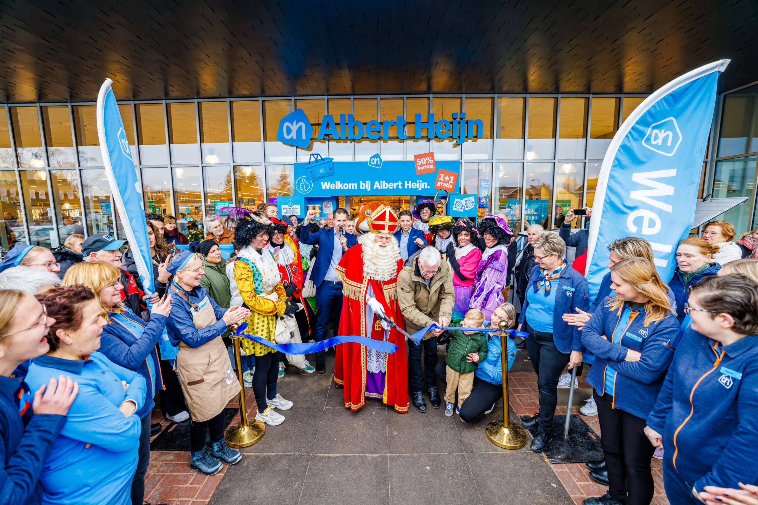 Groot feest bij opening Albert Heijn Nibbixwoud - Medemblik Actueel