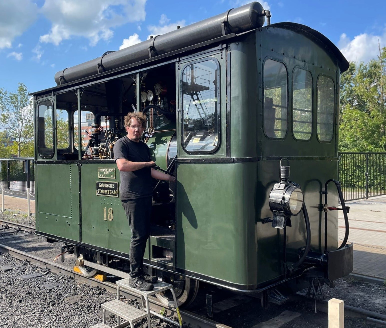 Museumstoomtram viert de zomer - Medemblik Actueel
